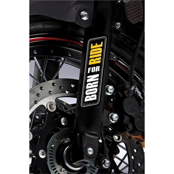 Piston Graphic Stickers for Car - Born to Ride Sticker