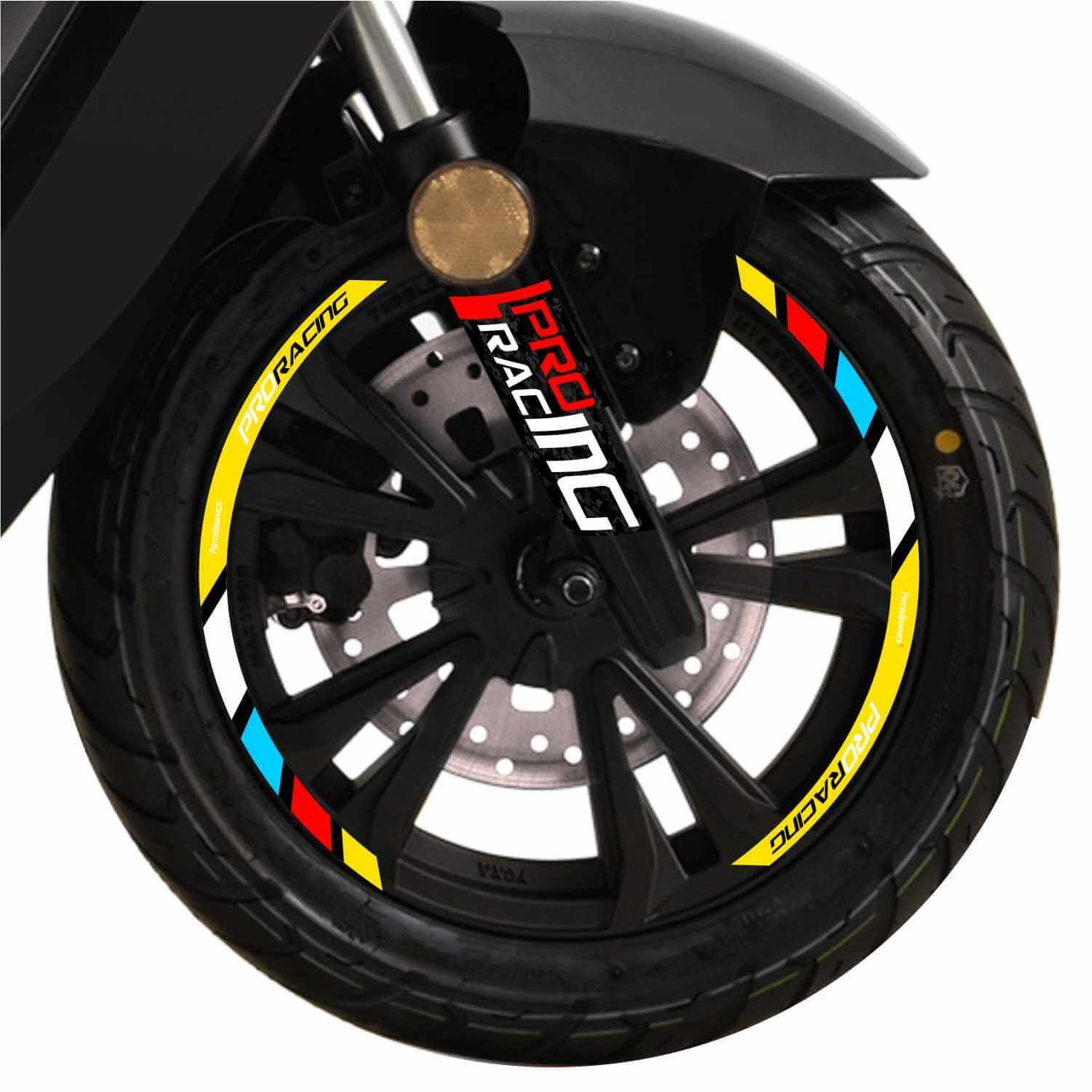 Piston Graphics Motorcycle Stickers - Wide Rim Stickers Range
